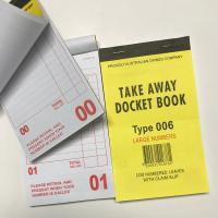 China 006 Simplify Your Work with White Paper Docket Pads 100 Carton Books Availabl for sale