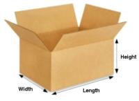 China Custom Printed Brown Cardboard Carton Box for Packaging Solutions for sale
