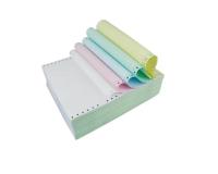 China Eco Friendly Uncoated Carbonless Paper Form with Perforation 123456 Parts for Dot Matrix Printers for sale