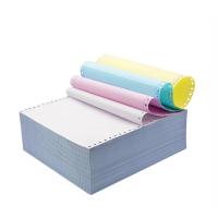 China 123456 Parts Sustainable Computer Carbonless Form 20 Lbs Weight Perforated for Dot Matrix Printers for sale