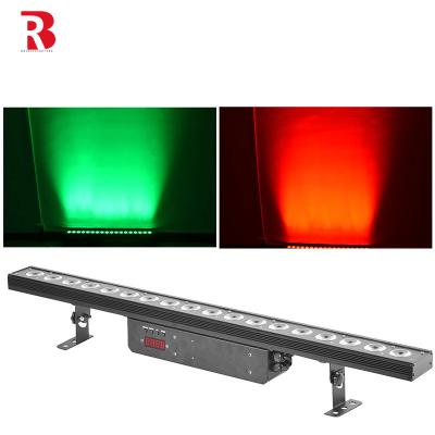 China High Brightness Stage 18*10W RGBW 4in1 DMX LED City Color Light for sale