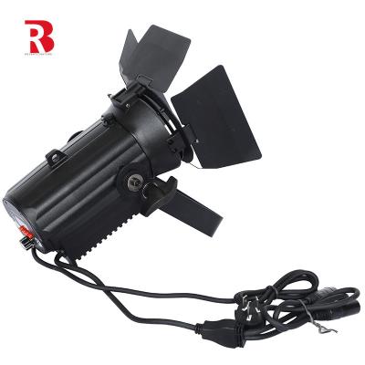 China Dmx 60W LED Mini Fresnel Spotlight 60w Single WW / CW Stage Studio Light for sale