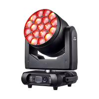 China RGBW 4in1 DMX512 Wash LED19pcs 15W Moving Head Stage Light for sale