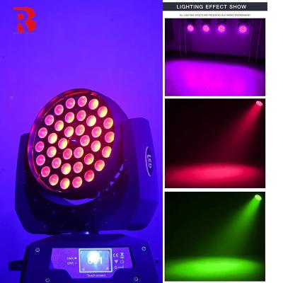 China 380W LED Moving Head 36*10W RGBW 4-In1 ZOOM And BEAM Beeye Stage Light for sale