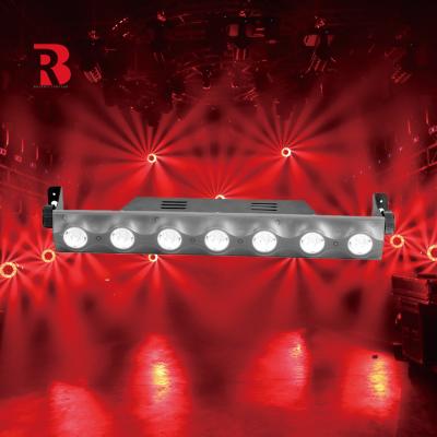 China 7×3W WarmWhite Beam Effect+42*0.5w RGB 5050SMD 3in1 LED Stage Light for sale