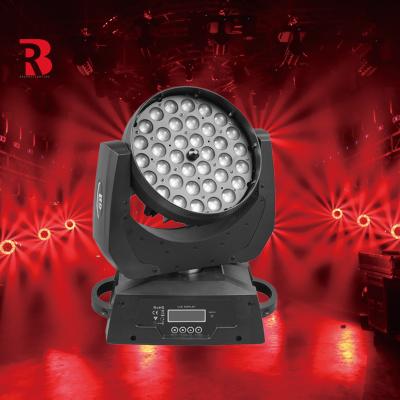 China 36*10W DMX512 LED Beam Zoom LCD Moving Head Light For Disco Party for sale