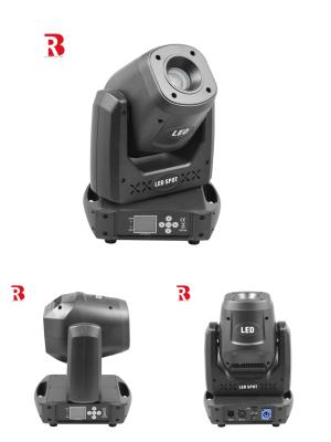 China 8000K DMX512 Moving Head 100W LED Spot Beam Stage Light For Theater And Studio for sale