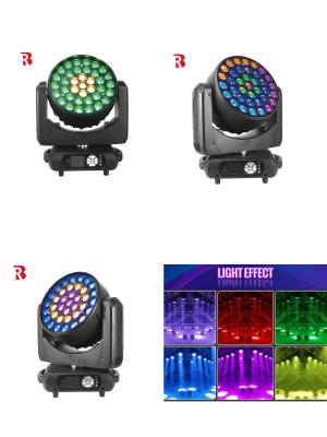 China LED Indoor Moving Head 37pcs 15W RGBW Beeye Stage DJ Light For Disco Party for sale