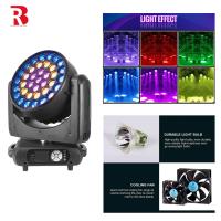 China LED DMX Moving Head 37pcs 15W RGBW Beeye Stage Light For Medium Sized Concerts for sale