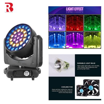 China LED DMX Moving Head 37pcs 15W RGBW Beeye Stage Light For Medium Sized Concerts for sale