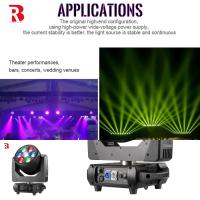 China Powerful 7x40W RGBW 4in1 LED Moving Head Light For Nighttime Cityscapes And Landmarks for sale