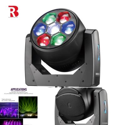 China Versatile 7x40W RGBW 4in1 LED Moving Head Light For DMX Control And Built-In Programs for sale