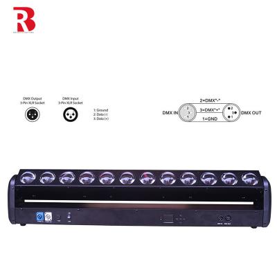 China 240V 12*30W DMX512 LED Pixel Bar Light LED Moving Head Stage Light For Disco for sale