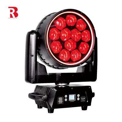 China 12*40W LED RGBW 4in1 LED Moving Head Stage Light For Wedding Party Show for sale