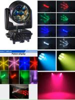 China Indoor Mini 7*40w Led Wash ZOOM Moving Beeye Stage DMX Light For Concert for sale
