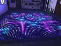 China Wireless 50*50cm 60*60cm LED Dancing Floor For Show Professional Stage for sale