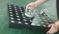 China Led Dance Floor Stage Lights Tempered Glass Panels Light Magnetic 3D for sale