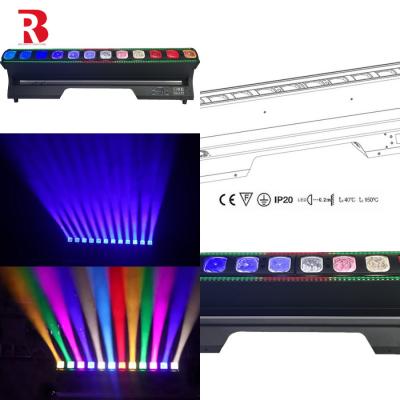 China 12*40W Led Moving Head Beam Bar With Zoom And Strip For Dj Disco Stage Performance for sale