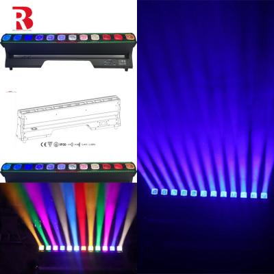 China RGBW 4in1 12*40W DMX Pixel Bar Beam Zoom Wall Wash LED Moving Head Light for sale