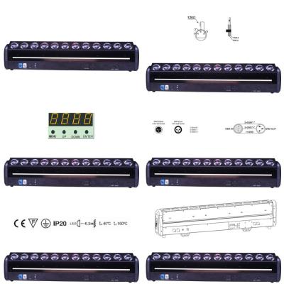China 12x30W 4-In-1 RGBW LED Beam Bar Moving Head Beam Laser Stage Lights For Event for sale