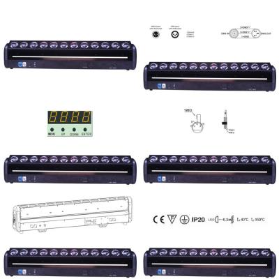 China Moving Head Beam Laser Stage Lights  4-In-1 RGBW LED Beam Bar 12 30W For Event for sale