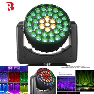 China Wholesales Powerful Moving Head Lights 37*15W Bee Eye Pixel Led Beam Wash ZOOM Rotation DMX 512 for sale