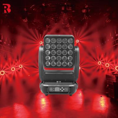 China 25*12W RGBW 4in1 LED Matrix Moving Head Light For DJ Concert Event Show for sale