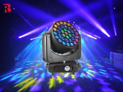 China 240V 37*15W DMX512 Slave Auto Beeye LED Moving Head Light For Entertainment for sale