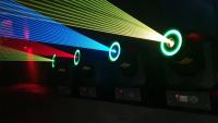 China Mini 2-3-4W DMX512 Moving Head Stage Laser Light China Factory for sale
