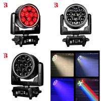 China Stage Lighting Equipment High Brightness Big Angle Zoom RGBW LED Moving Head Wash Light for sale