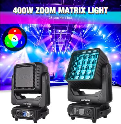 China Infinite Rotation Matrix Beam Pixel Moving Head Light Dj 5x5 Dmx Led Matrix Light for sale