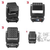 China Moving Head Light 4in1 LED High Brightness high quality Supplier for sale