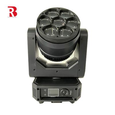 China Moving Head LED Mini RGBW 4IN1 Zoom Wash Beam Full Color KTV DJ Party for sale