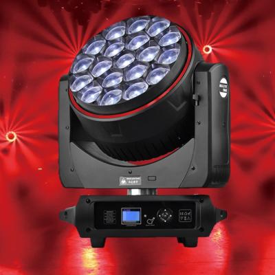 China IP20 Rating 19*40W LED Moving Head Stage Light High Quality for sale