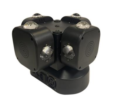 China Rotating Beam Moving Head Light With Red+Green Laser DMX 512 Disco for sale