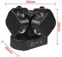 China Rotating DMX 512 Disco With Red+Green Laser Beam Moving Head Light for sale