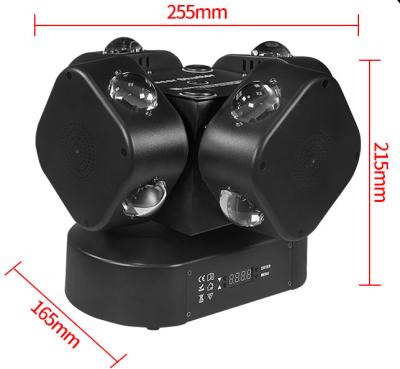 China Rotating DMX 512 Disco With Red+Green Laser Beam Moving Head Light for sale