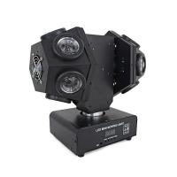 China 12pcs Double Twins Arm Beam Moving Head Light With Red+Green Laser for sale