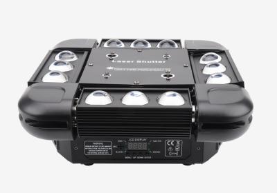 China Beam Moving Head Light With 2 Strobe Lamp Beads Red And Green Laser for sale