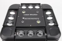 China 2 Strobe Lamp Beads Beam +Laser Moving Head Light Manufacturers for sale