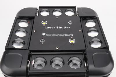 China 2 Strobe Lamp Beads Beam +Laser Moving Head Light Manufacturers for sale