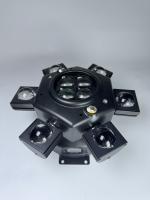 China Moving Head Light Manufacturers RGBW Lamp Beads 3in1 Laser Beeye for sale