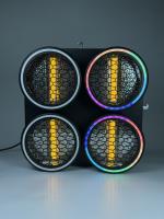 China Flexible light strip Retro 4 eyes Blinder Beam Moving Head Light for sale