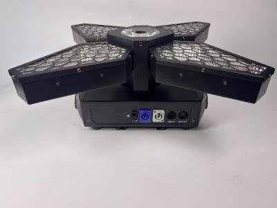 China 3in1 LED For Live Show Beam Moving Head Light Retro Fan 4 Leaves for sale