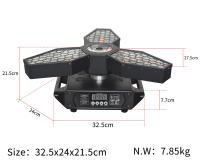 China 3*60W Big Retro Fan Beam Moving Head Light For Live Show Concerts for sale