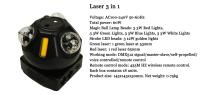 China New High Quality Magic ball 3 in 1 Laser light China Manufacturers for sale