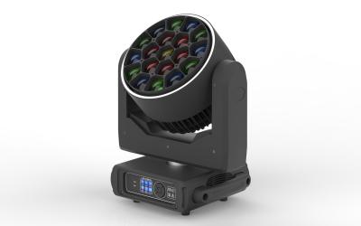 China Moving head light 19*30w led wash moving head stage light with ring effect for sale