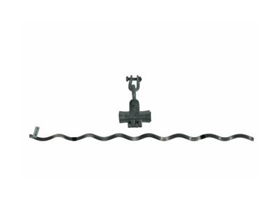 China 6000N ADSS Cable Suspension Clamp Steel Wire Fiber Optic Suspension Clamp for sale