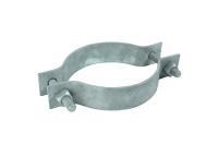 China Q235 Steel 2A Pole Clamp OND Cable Support Hot Dip Galvanized Cable Fittings for sale