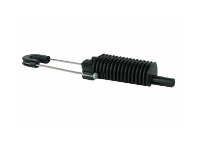 China PA Cable Wedge Clamp Small ADSS Cable 4mm - 12mm 100m Span Wedge Lock Clamp for sale